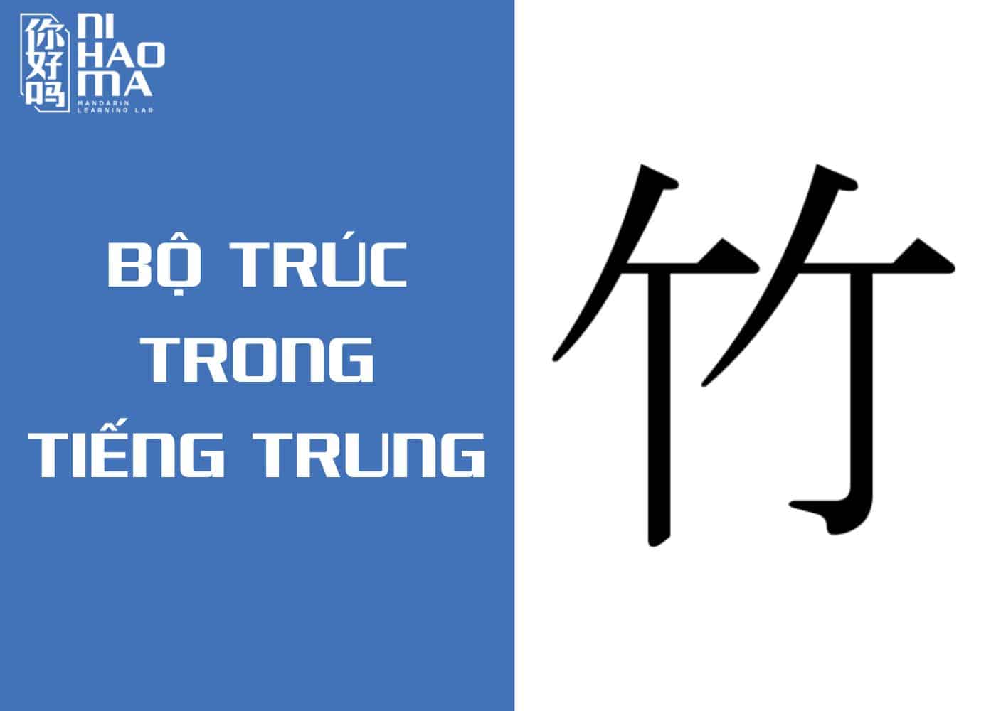 Bộ Trúc Trong Tiếng Trung Là Gì? Ý Nghĩa, Cách Viết Và Từ Vựng